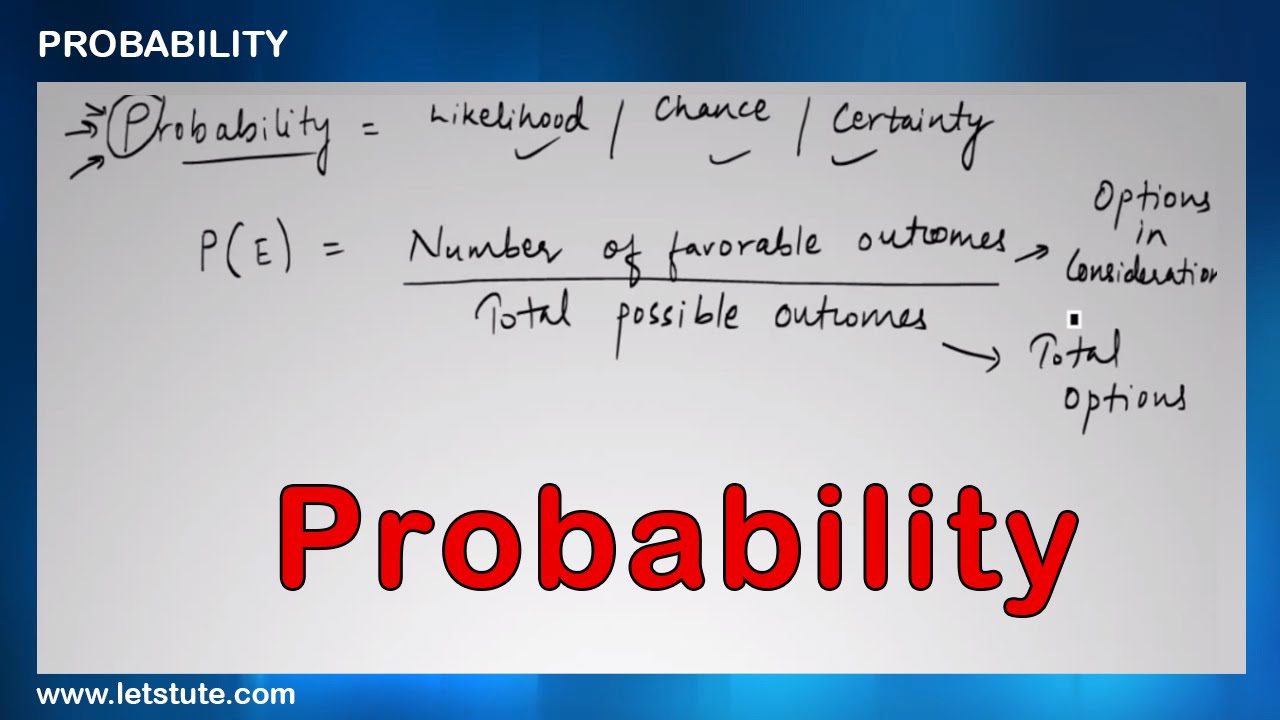 Introduction To Probability | Basic Probability | Algebra | Math 